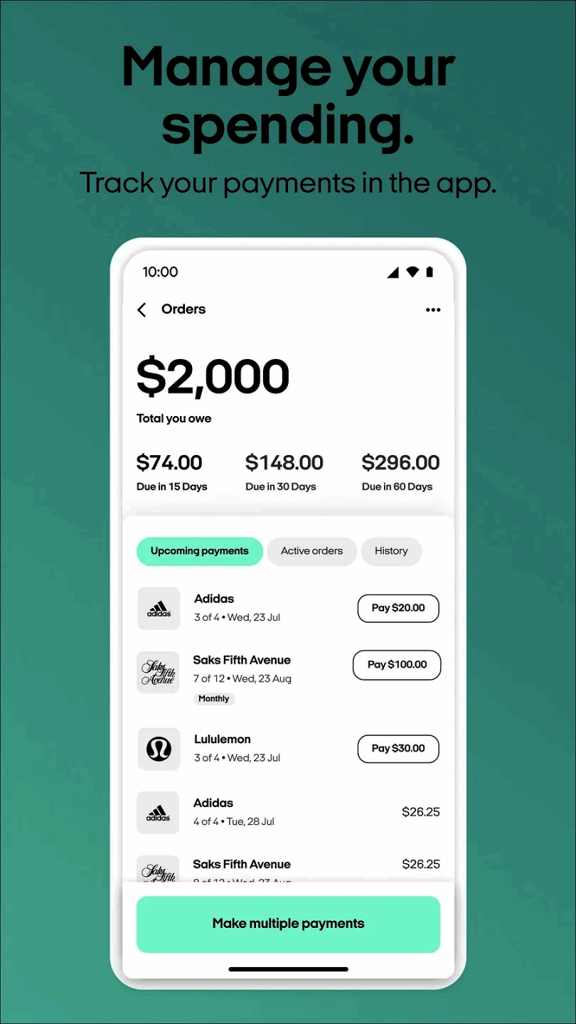 Afterpay Mobile app for iOS and Android Devices in 2025