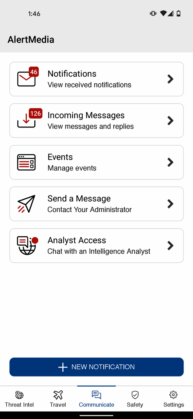 AlertMedia Mobile app for iOS and Android Devices in 2025
