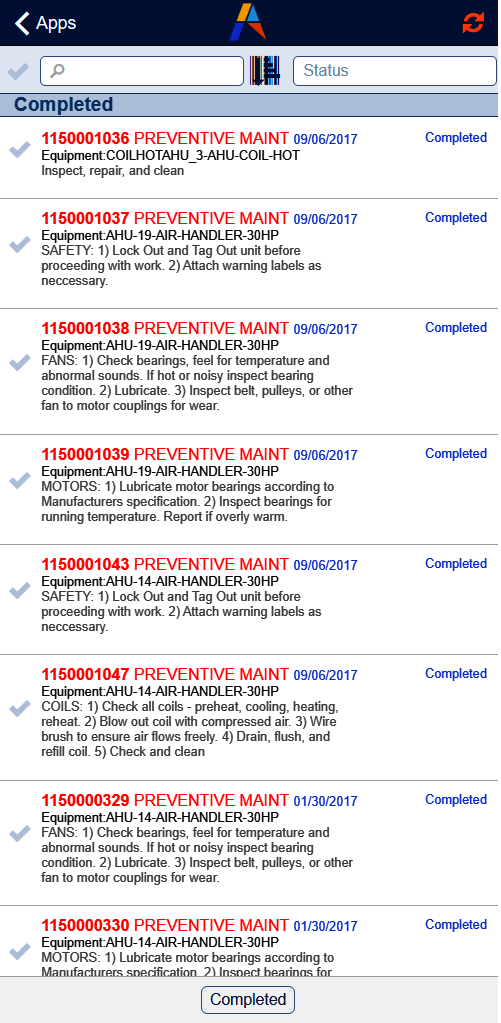 ARCHIBUS Mobile app for iOS and Android Devices in 2025