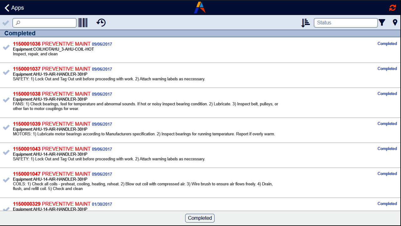 ARCHIBUS Mobile app for iOS and Android Devices in 2025