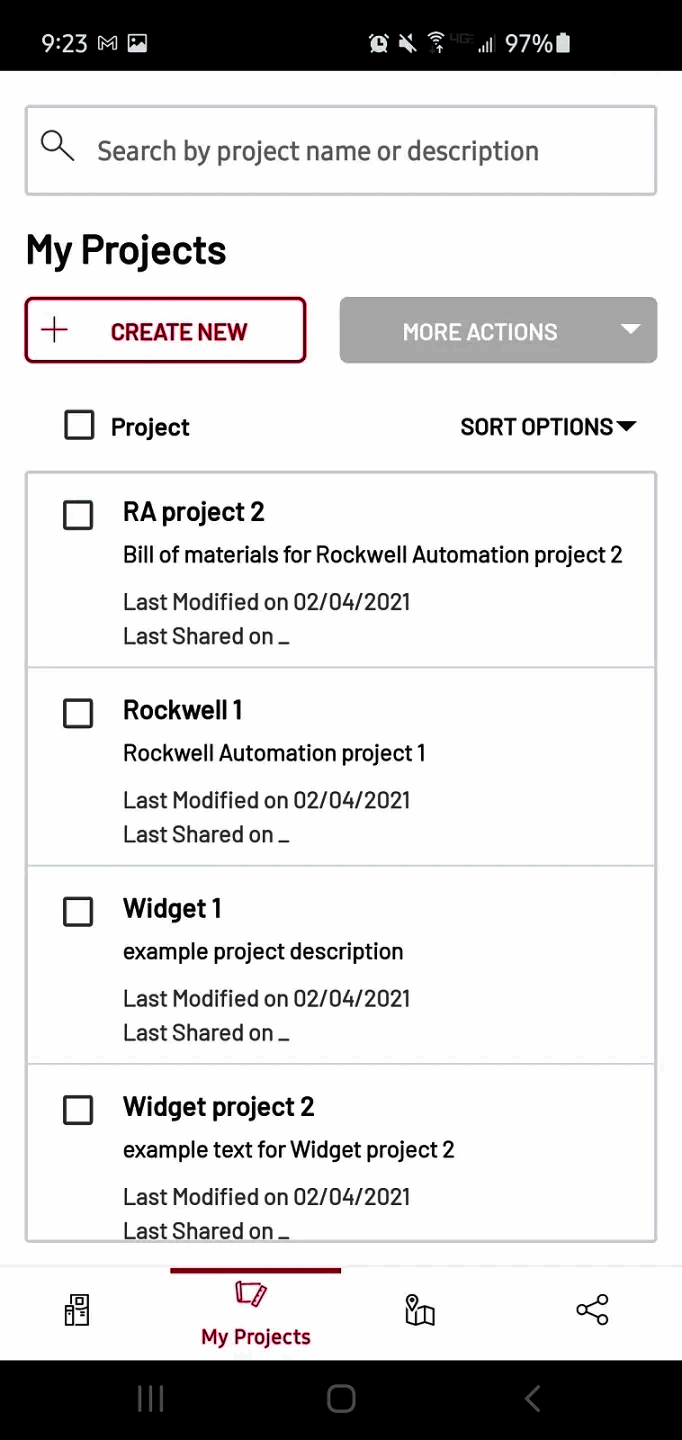 Arena Simulation Mobile app for iOS and Android Devices in 2025