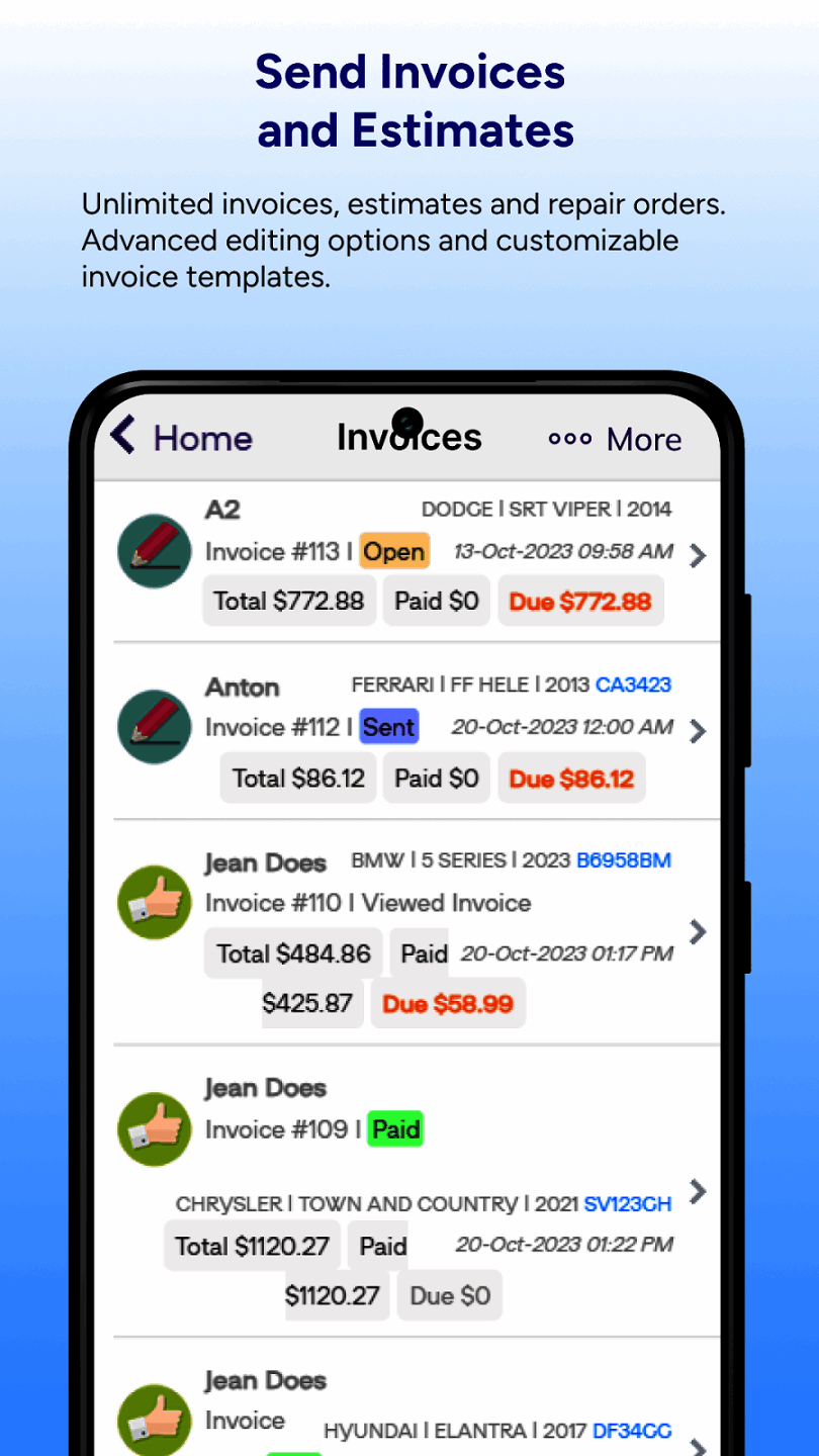 ARI (Auto Repair Software) Mobile app for iOS and Android Devices in 2025