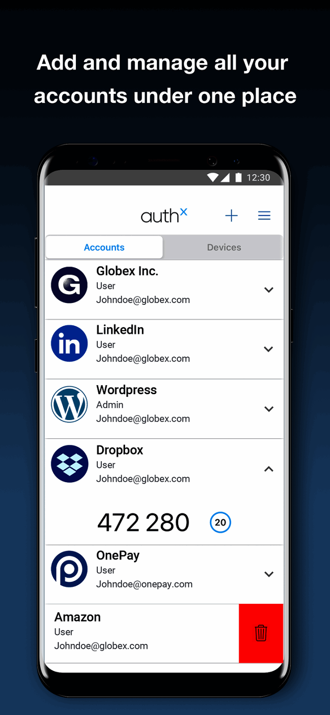 AuthX Mobile app for iOS and Android Devices in 2024