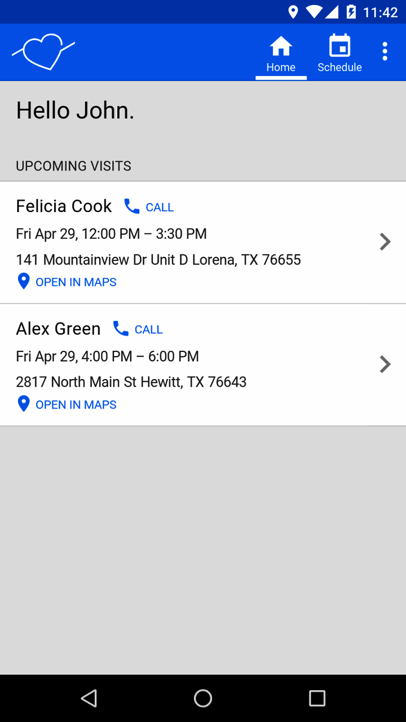 AxisCare Mobile app for iOS and Android Devices in 2025