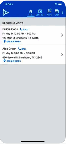 AxisCare Mobile app for iOS and Android Devices in 2025