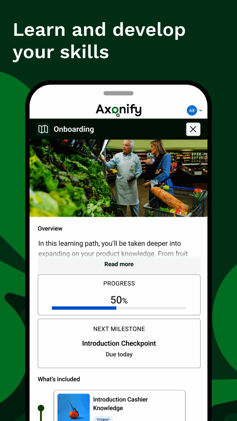 Axonify Mobile app for iOS and Android Devices in 2025
