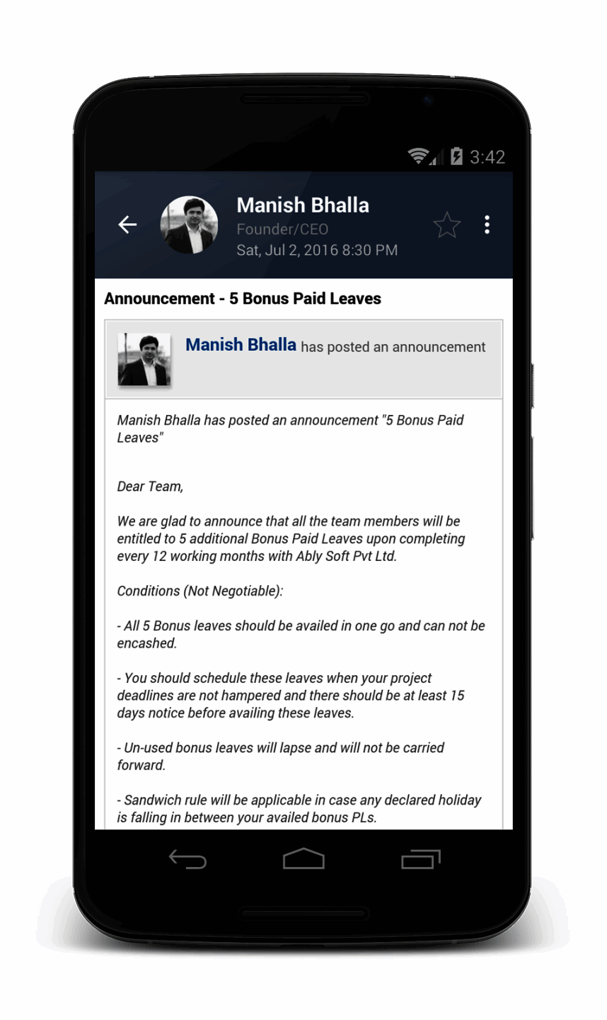 BIZixx Project Management Mobile app for iOS and Android Devices in 2025