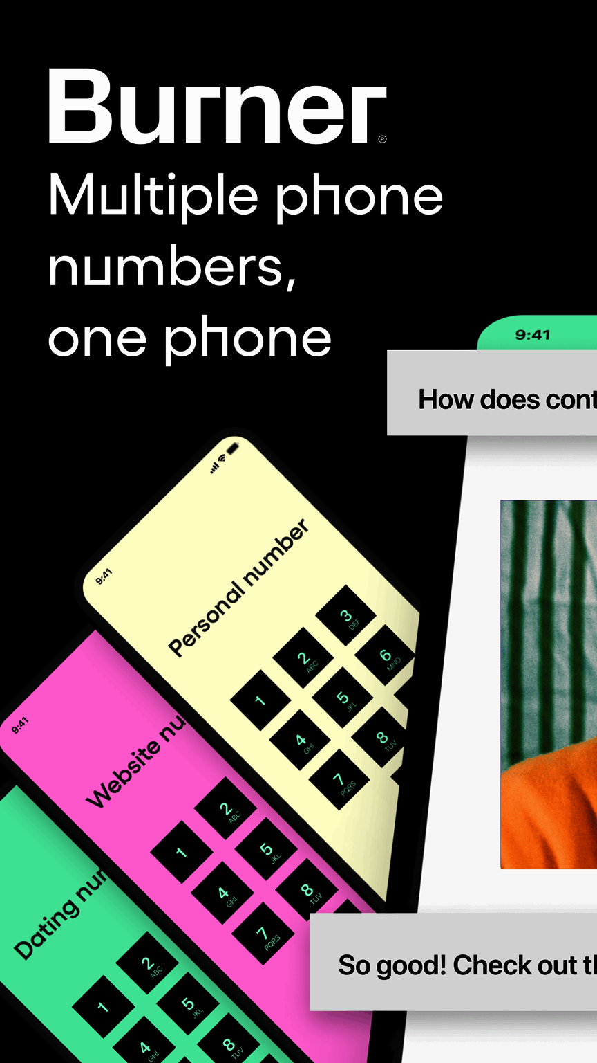 Burner Mobile app for iOS and Android Devices in 2026