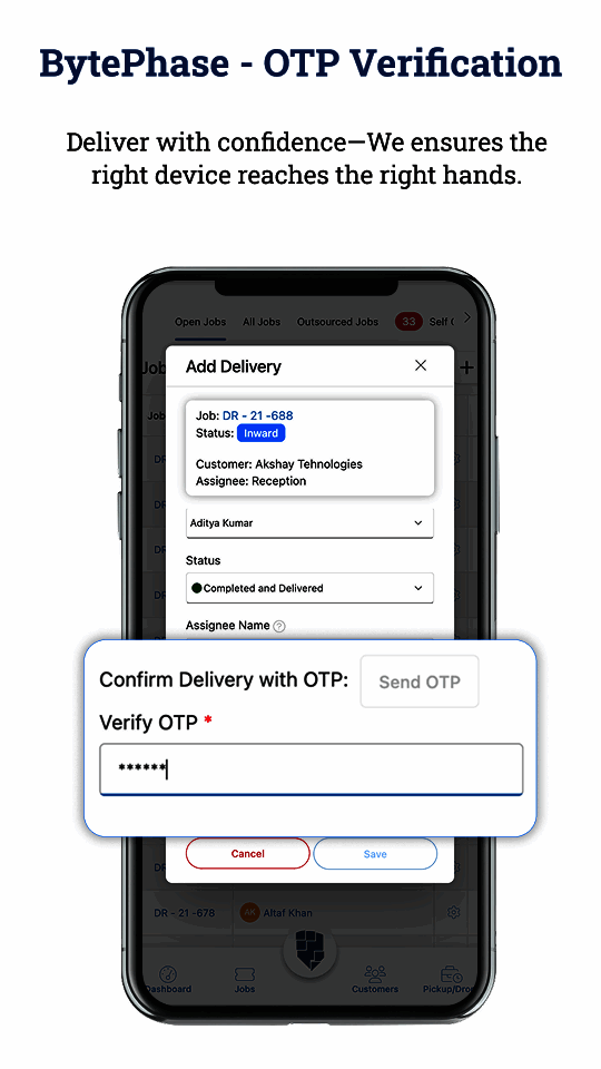 BytePhase Mobile app for iOS and Android Devices in 2025