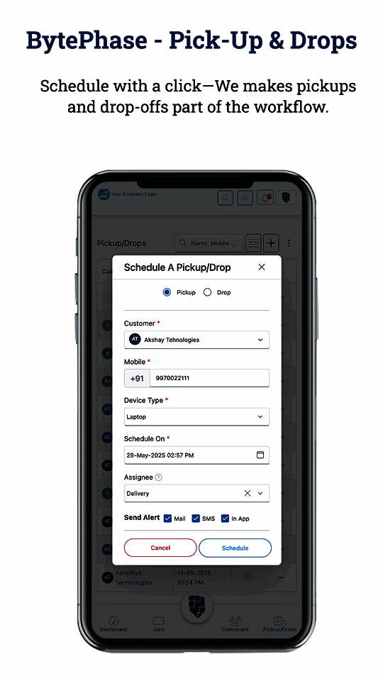 BytePhase Mobile app for iOS and Android Devices in 2025