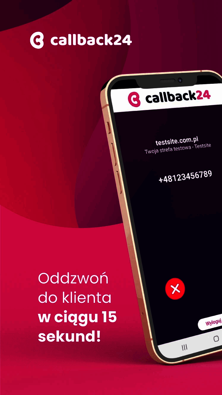 Callback24 Mobile app for iOS and Android Devices in 2025