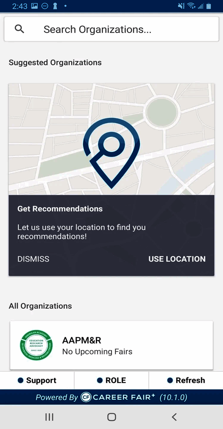 Career Fair Plus Mobile app for iOS and Android Devices in 2025