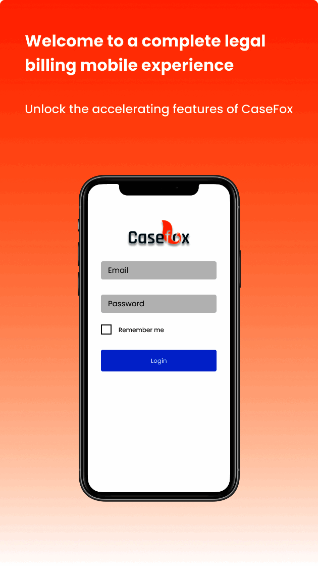 CaseFox Mobile app for iOS and Android Devices in 2025