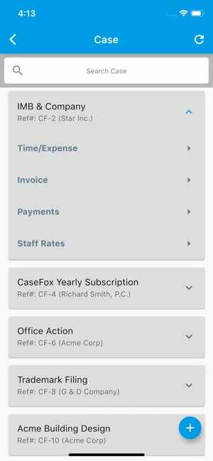 CaseFox Mobile app for iOS and Android Devices in 2025