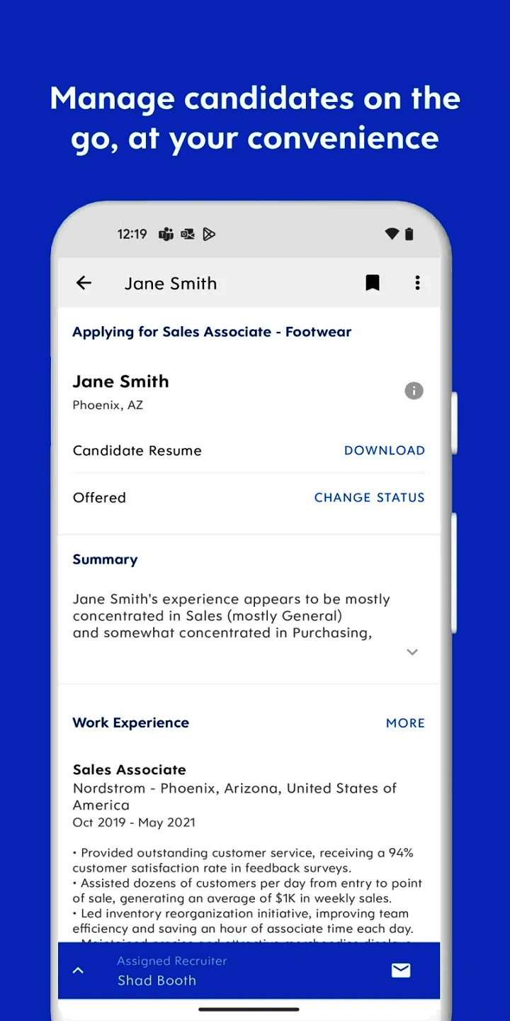 Ceridian Dayforce Mobile app for iOS and Android Devices in 2025