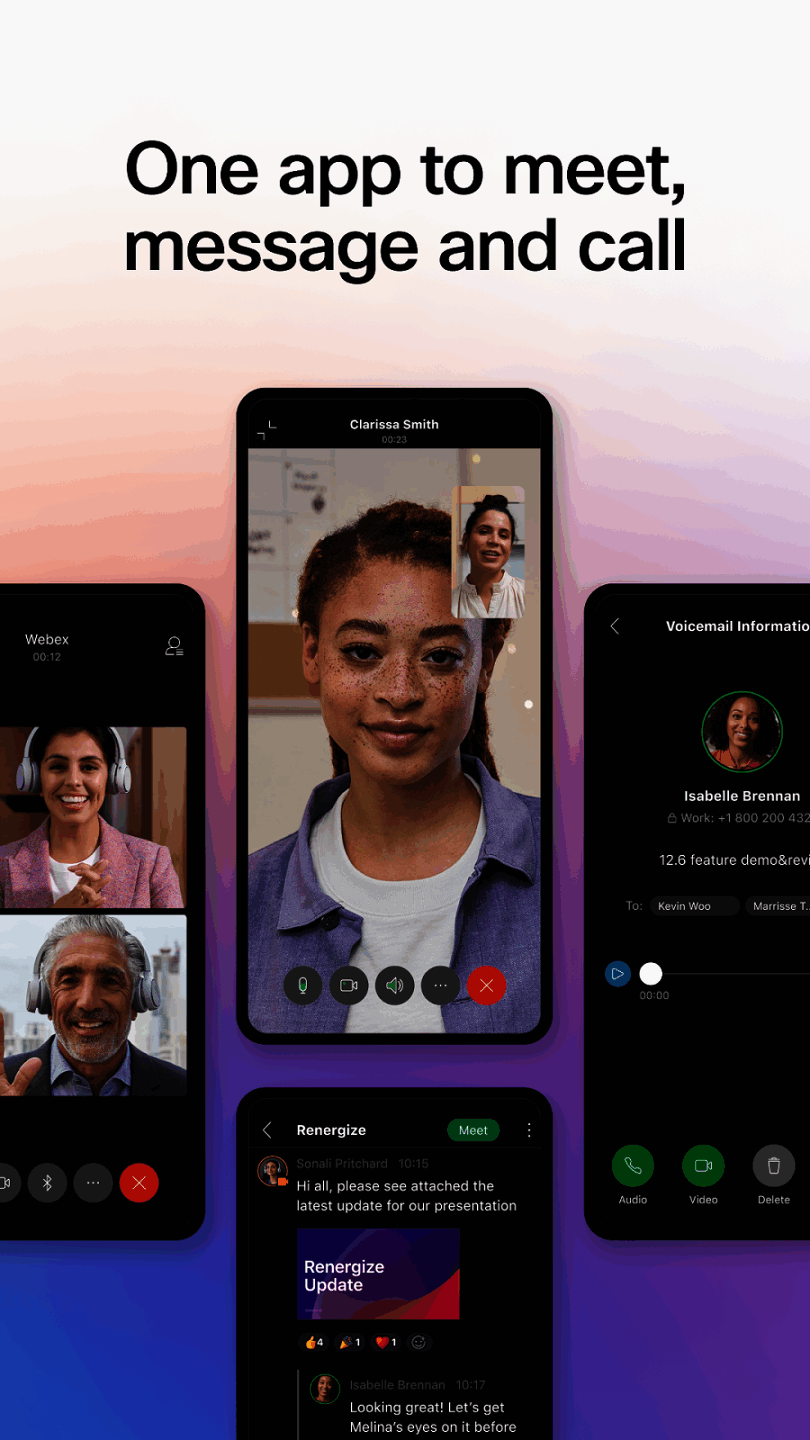 Cisco WebEx Mobile app for iOS and Android Devices in 2025