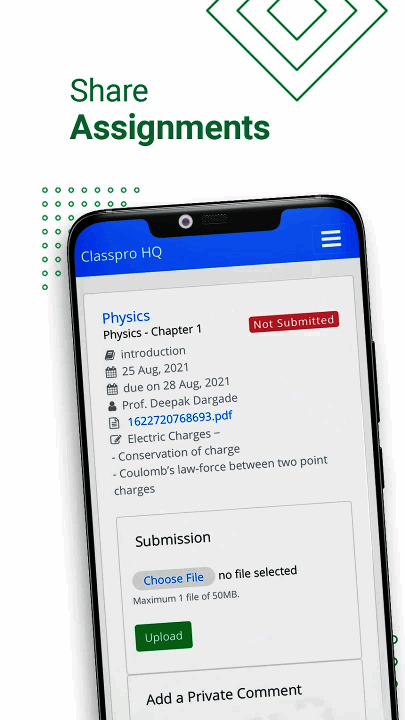 Classpro Mobile app for iOS and Android Devices in 2025