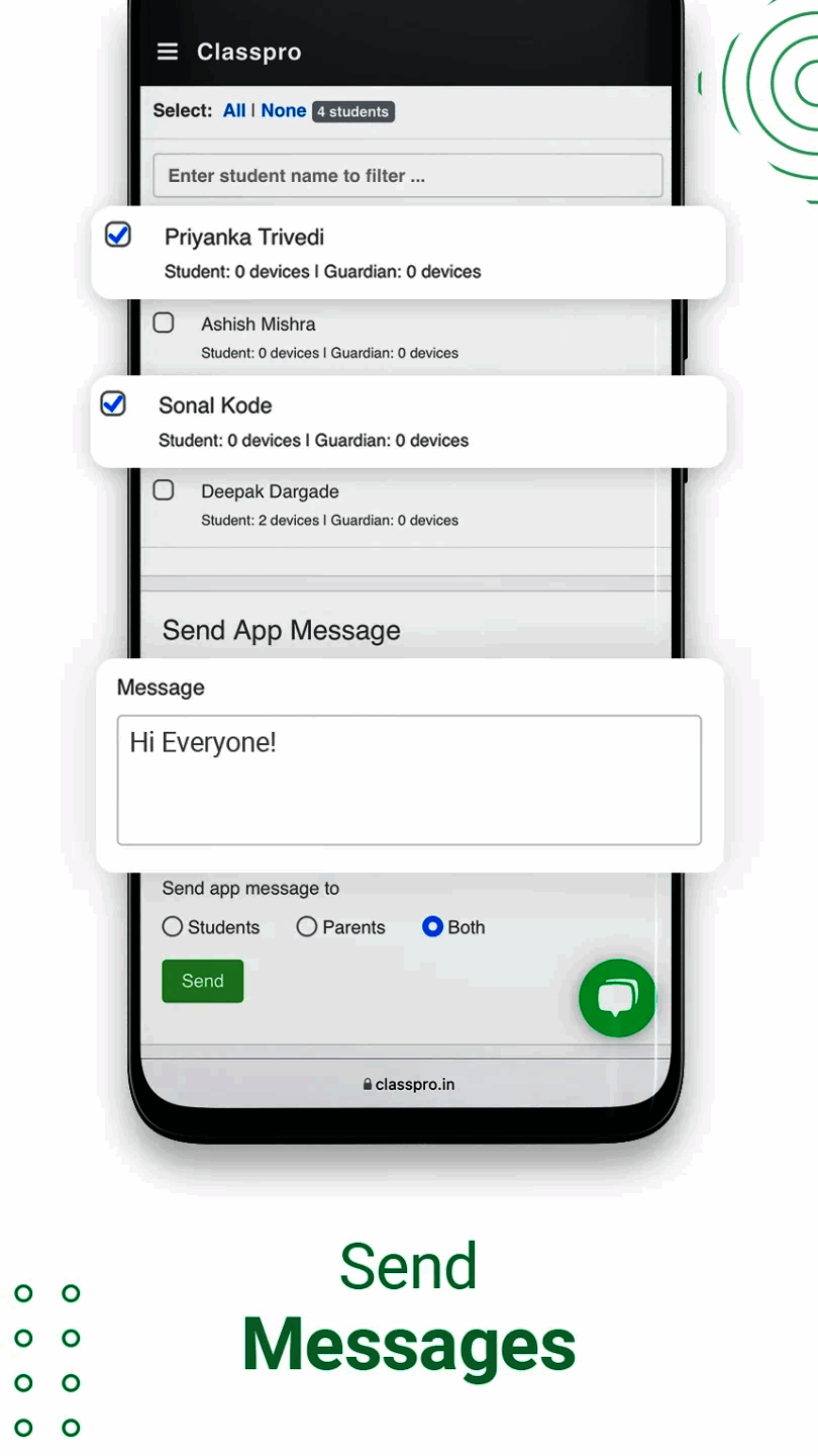 Classpro Mobile app for iOS and Android Devices in 2025