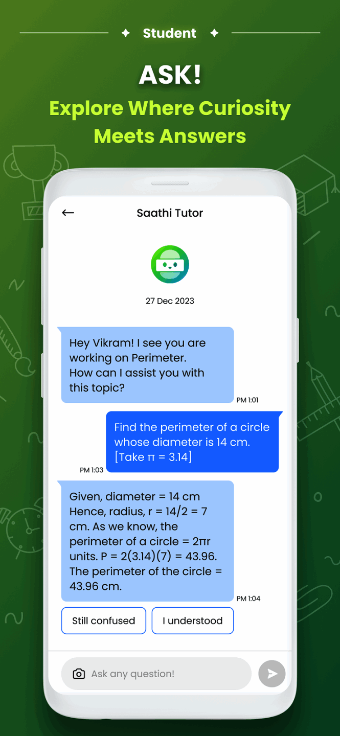 Class Saathi Mobile app for iOS and Android Devices in 2025