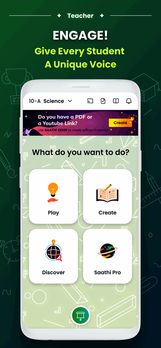 Class Saathi Mobile app for iOS and Android Devices in 2025