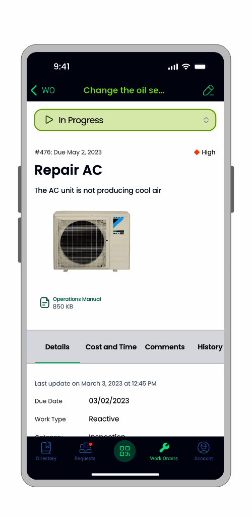Click Maint CMMS Mobile app for iOS and Android Devices in 2025