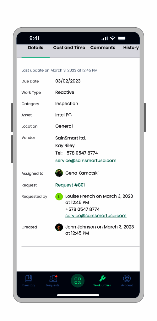 Click Maint CMMS Mobile app for iOS and Android Devices in 2025