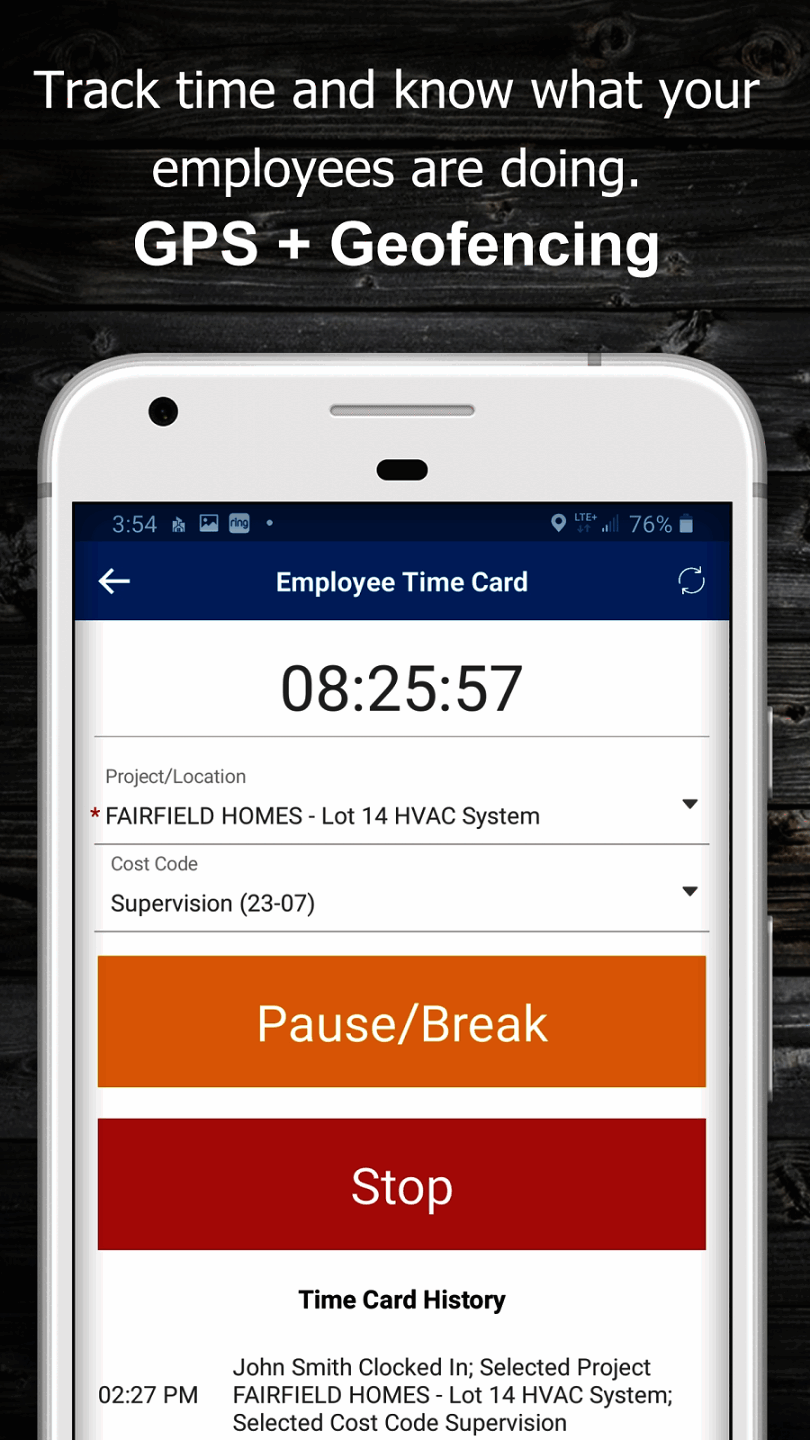 Contractor Foreman Mobile app for iOS and Android Devices in 2025