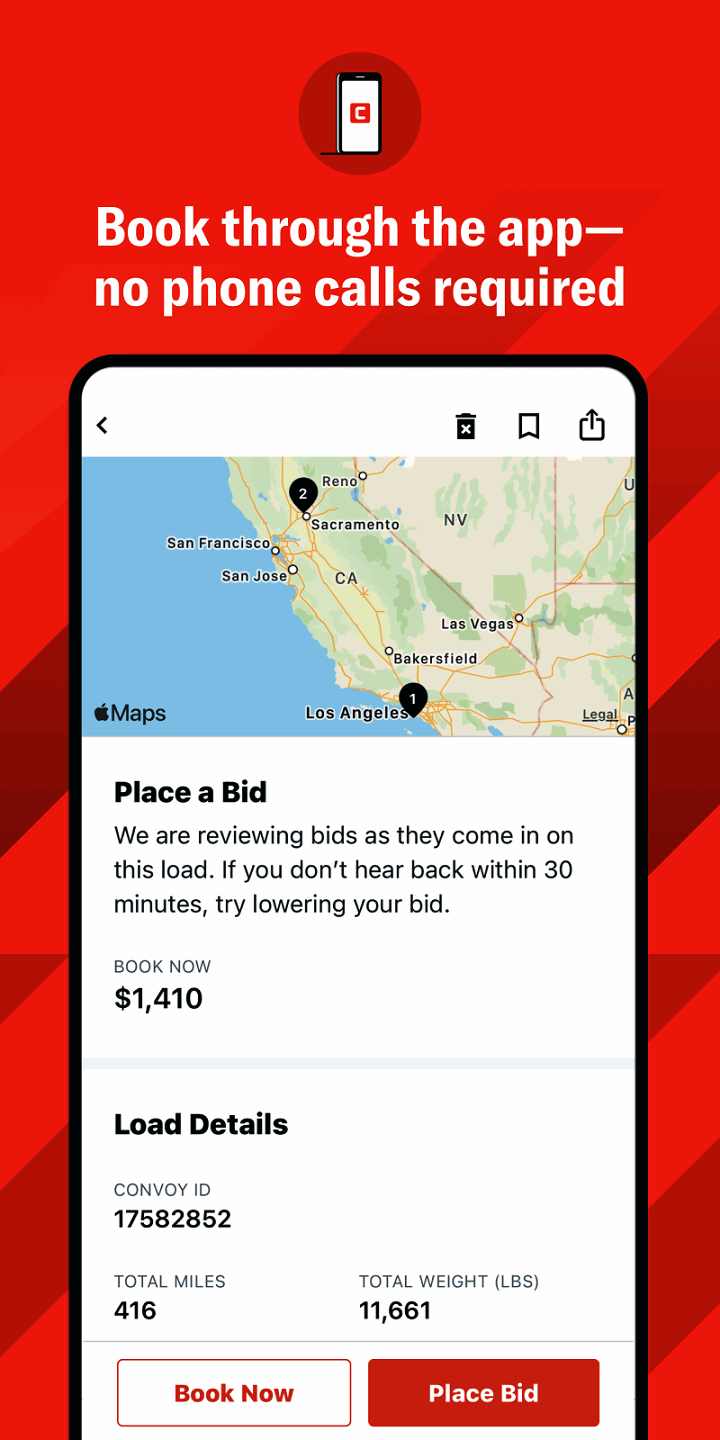 CONVOY Mobile app for iOS and Android Devices in 2026