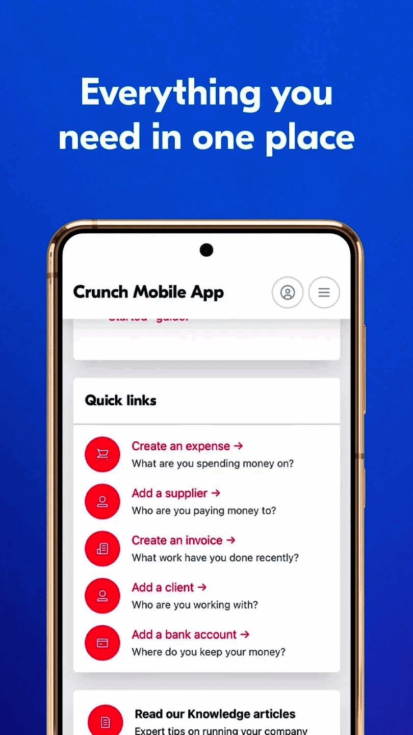 Crunch Accounting Mobile app for iOS and Android Devices in 2024 Crunch Accounting Mobile app for iOS and Android Devices in 2024