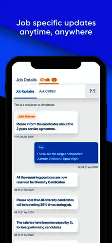 CTalk Mobile app for iOS and Android Devices in 2025