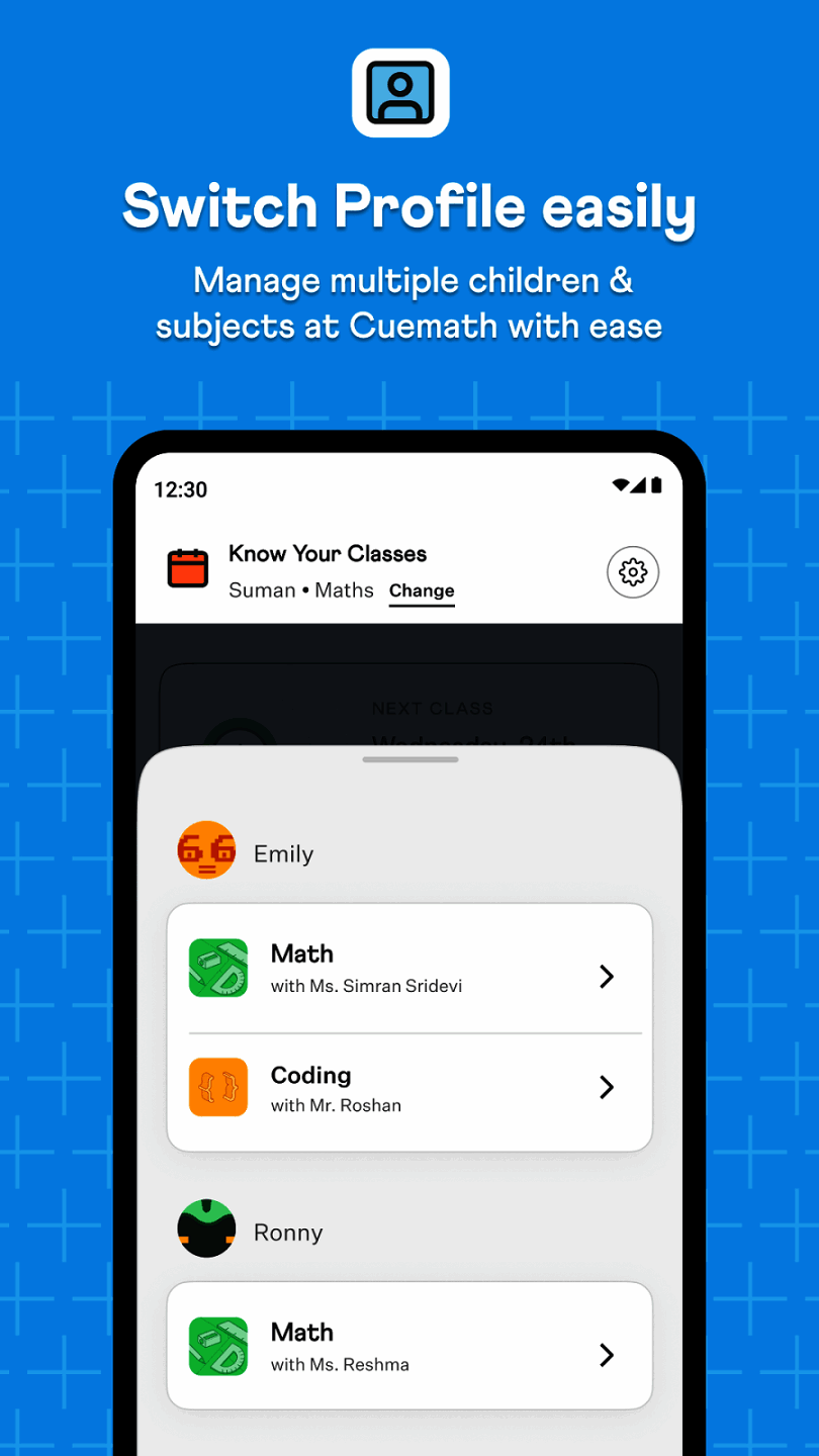 Cuemath Mobile app for iOS and Android Devices in 2025
