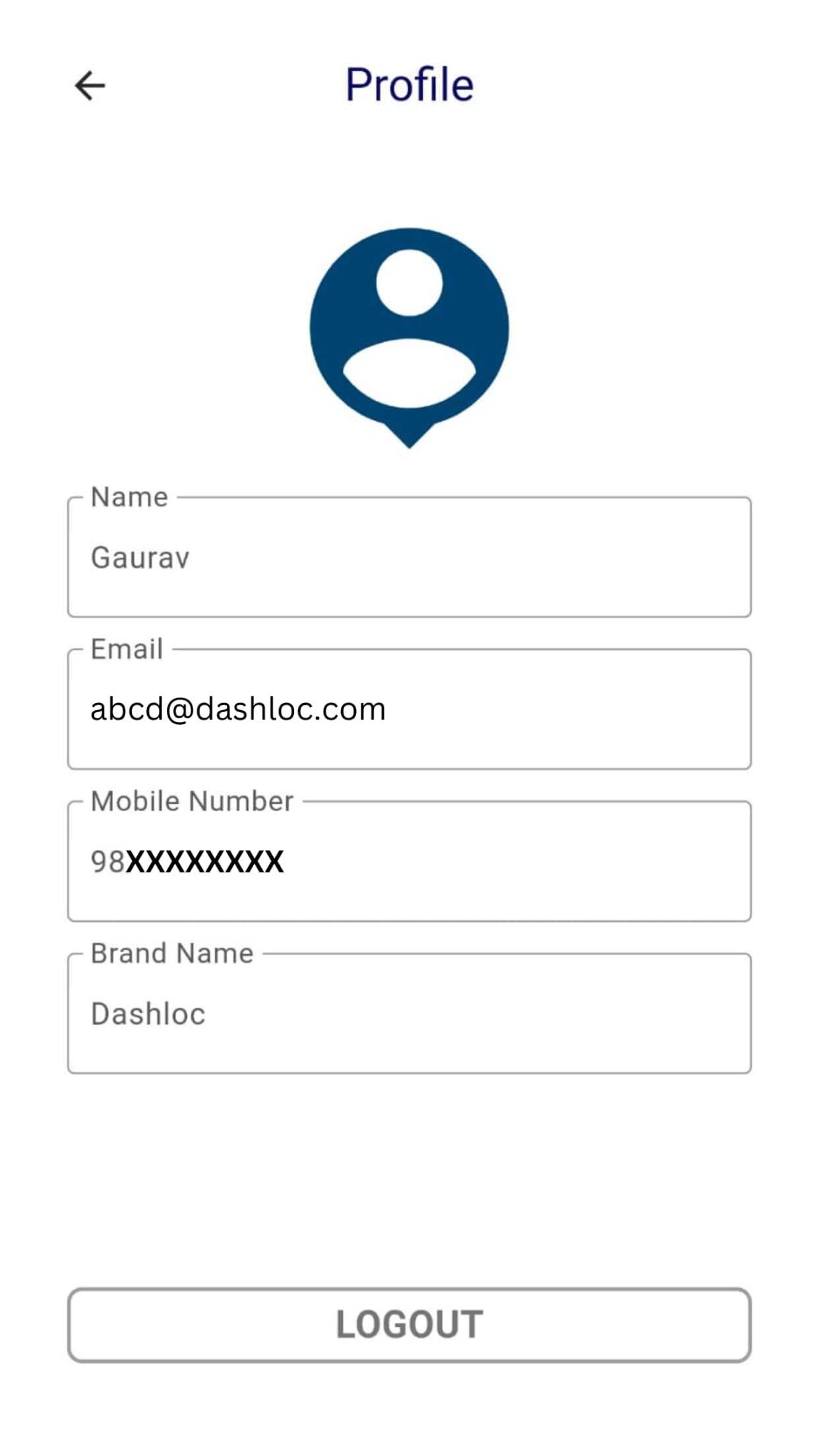 DashLoc Mobile app for iOS and Android Devices in 2024