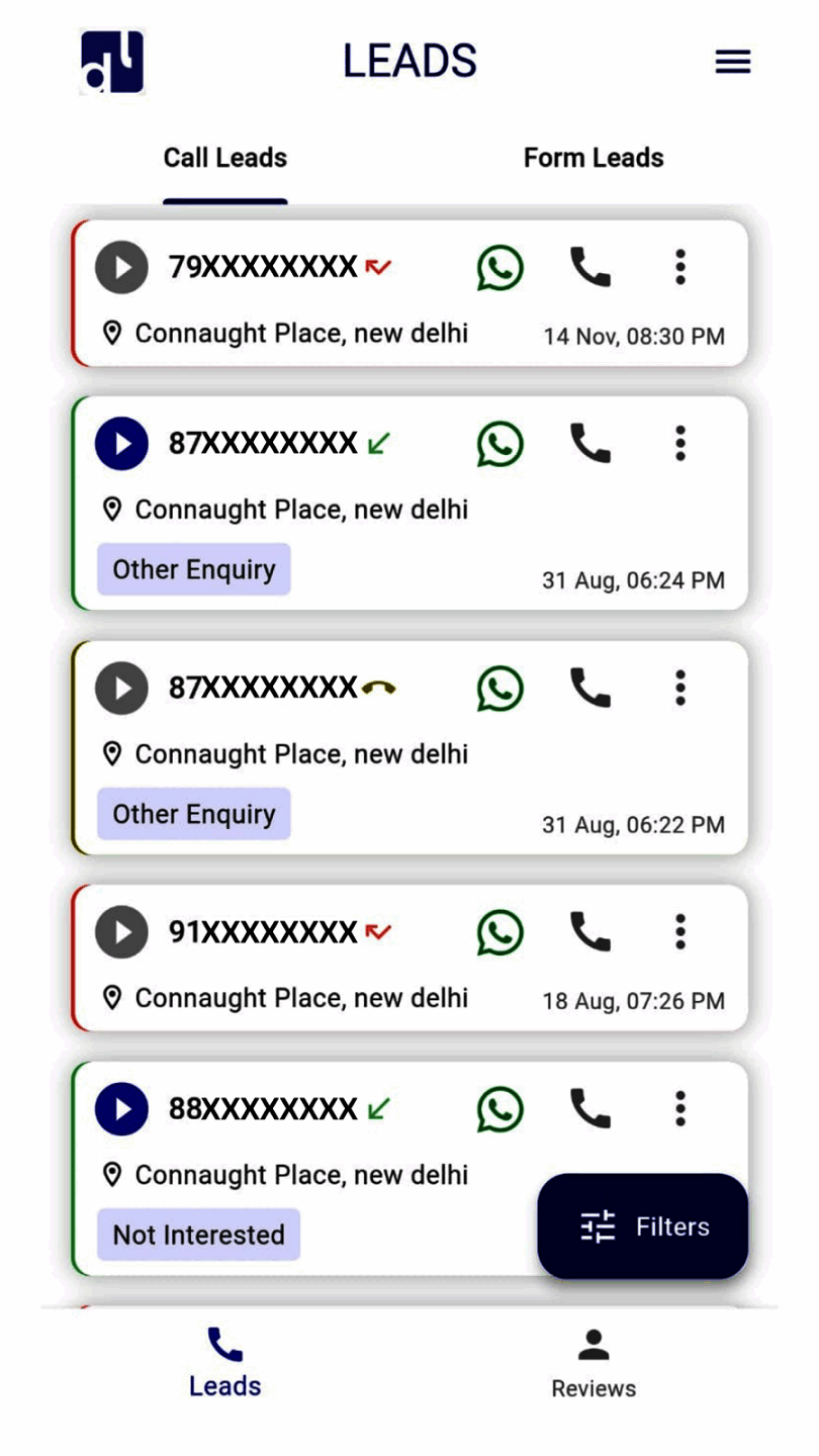 DashLoc Mobile app for iOS and Android Devices in 2025