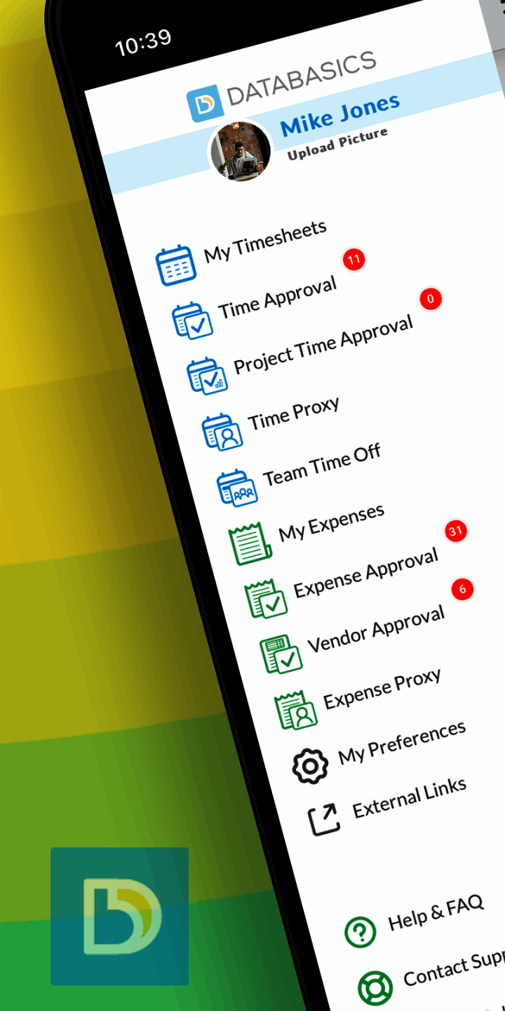 Databasics Mobile app for iOS and Android Devices in 2025