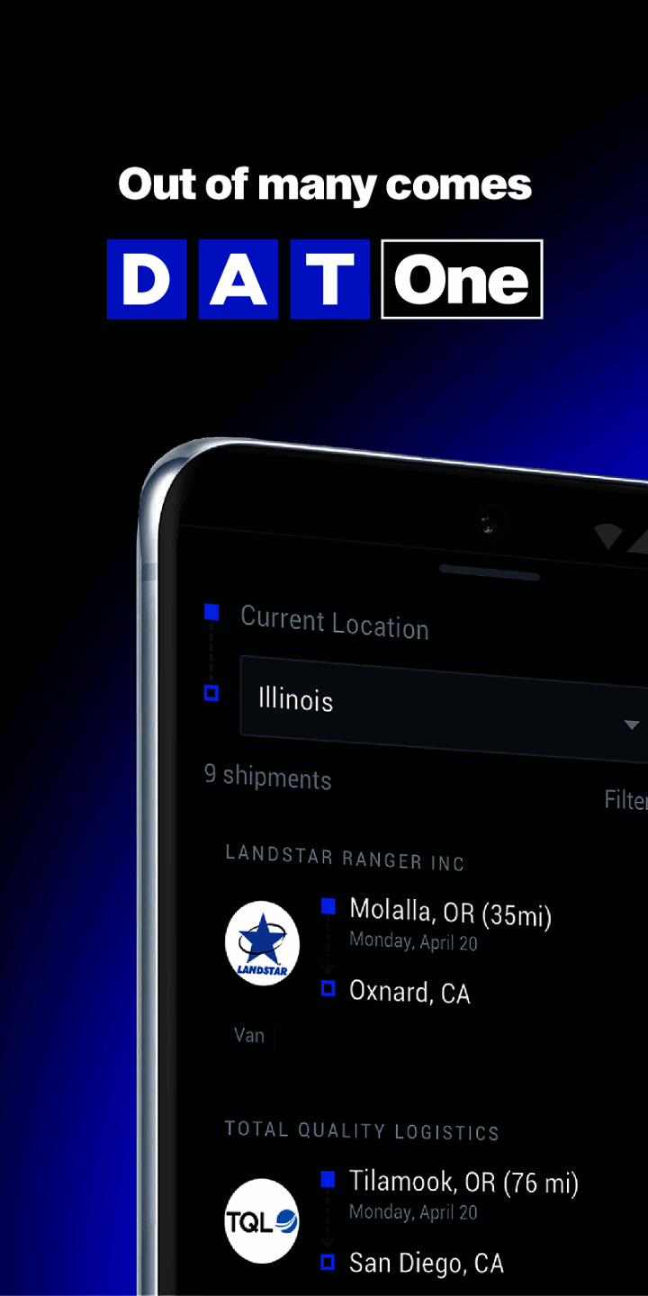 DAT Load Board Mobile app for iOS and Android Devices in 2025