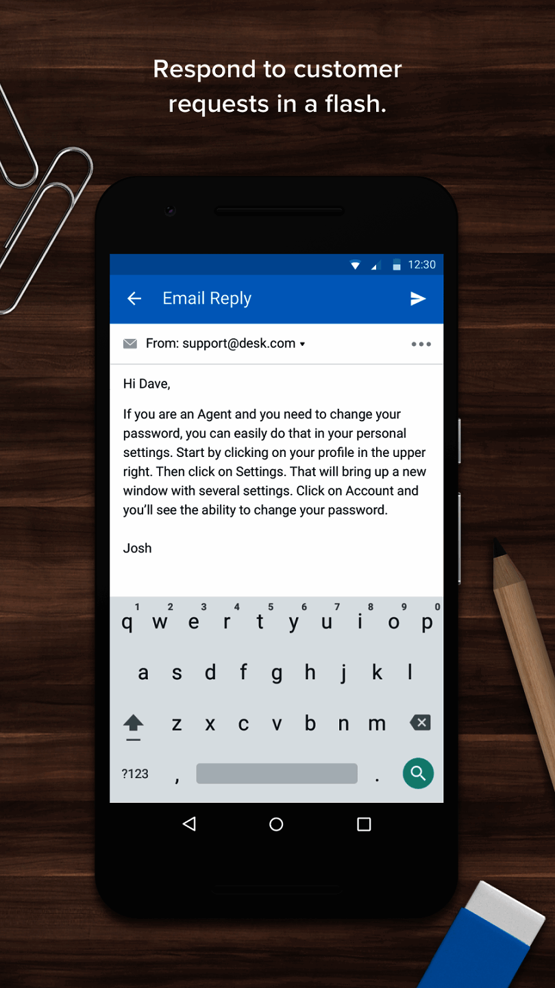 Desk Mobile app for iOS and Android Devices in 2025