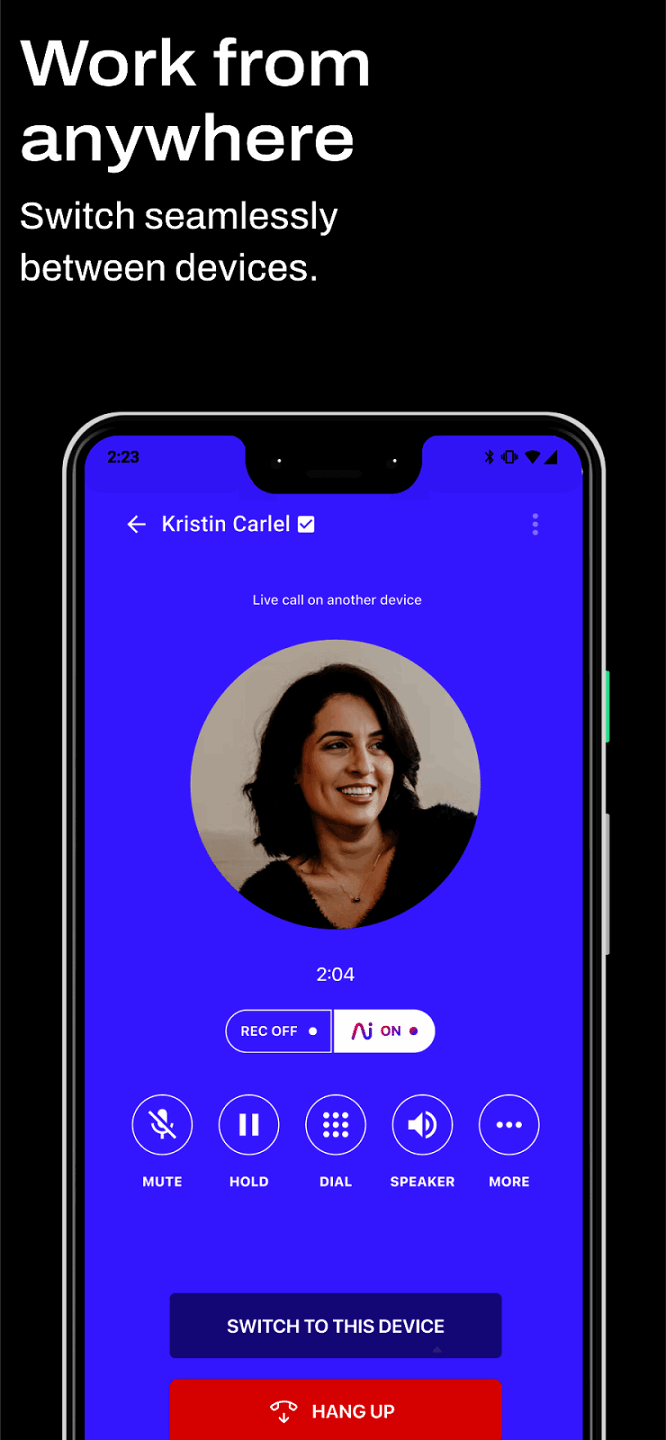 Dialpad Mobile app for iOS and Android Devices in 2025