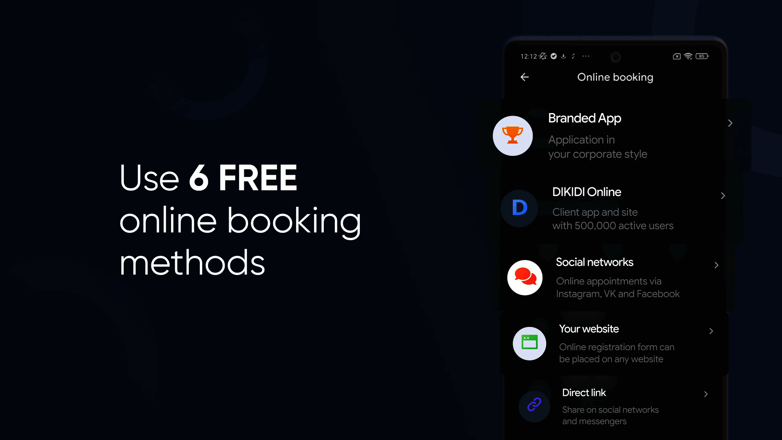 DIKIDI Business Mobile app for iOS and Android Devices in 2025
