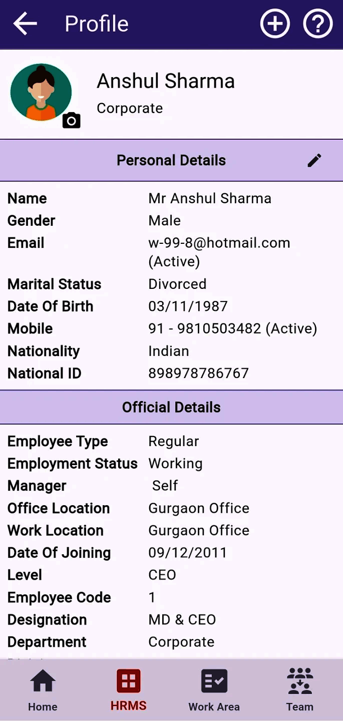 EazeWork Mobile app for iOS and Android Devices in 2025