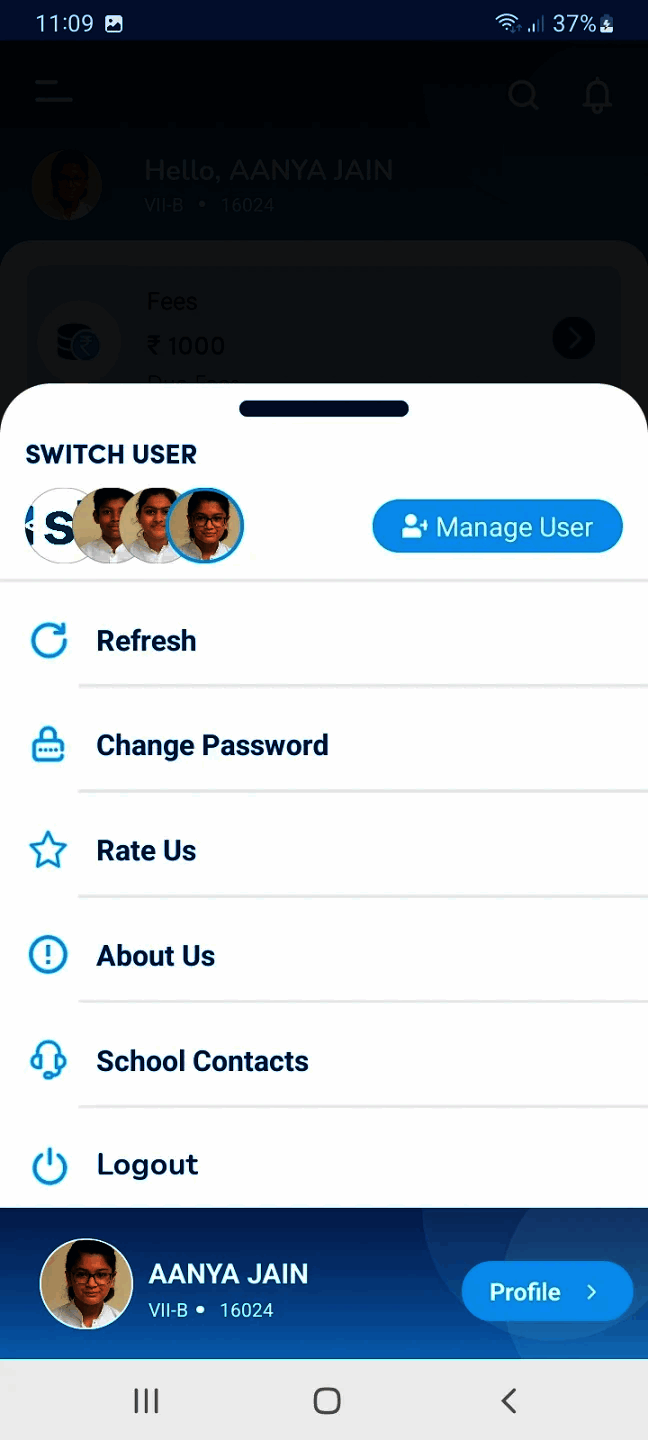 Edunext Mobile app for iOS and Android Devices in 2025