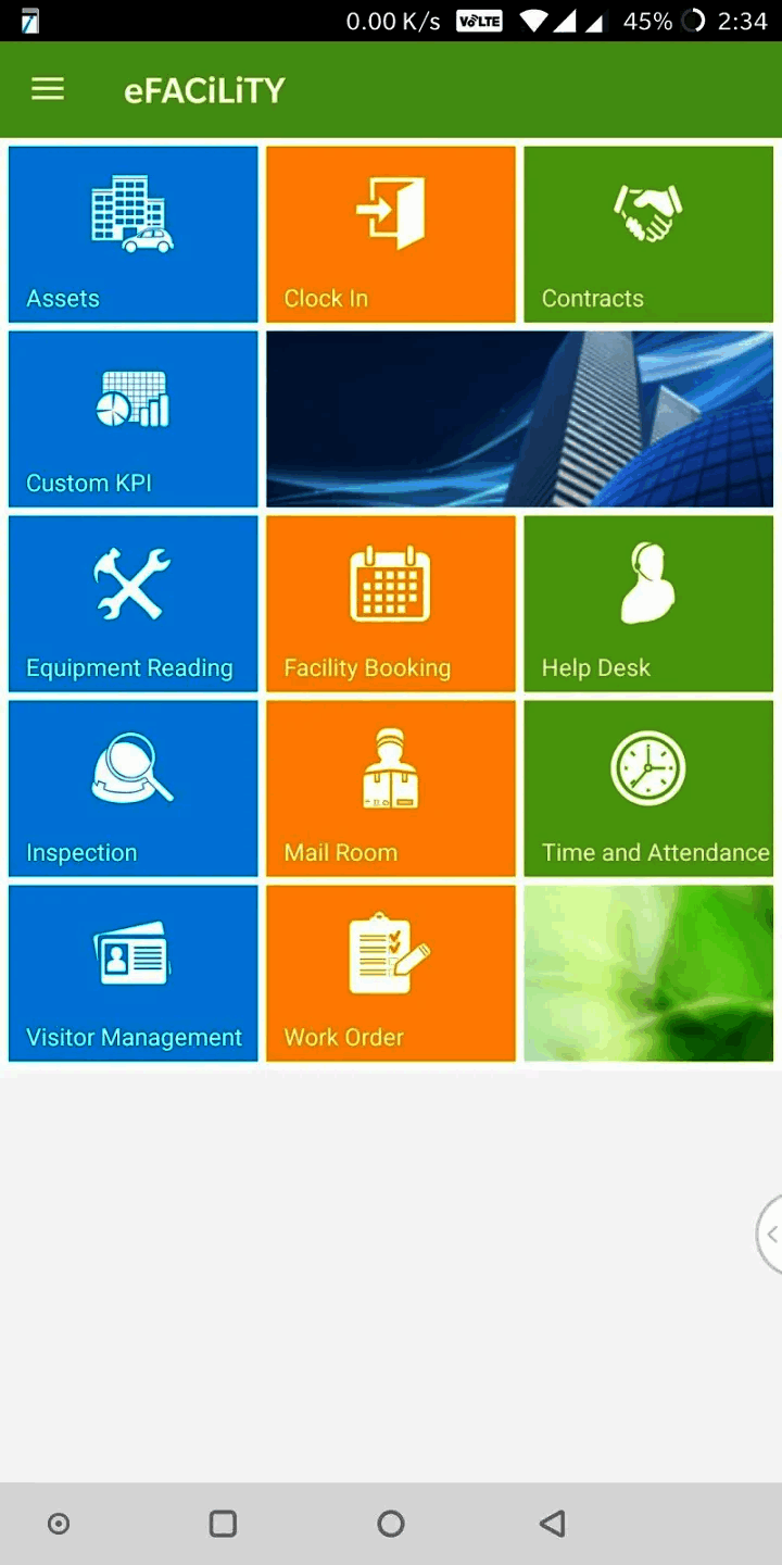 eFACiLiTY Enterprise Facility Management Mobile app for iOS and Android ...