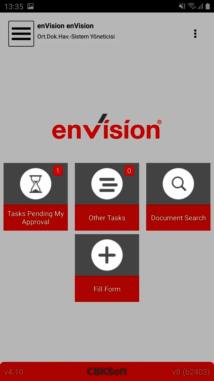 enVision Mobile app for iOS and Android Devices in 2025