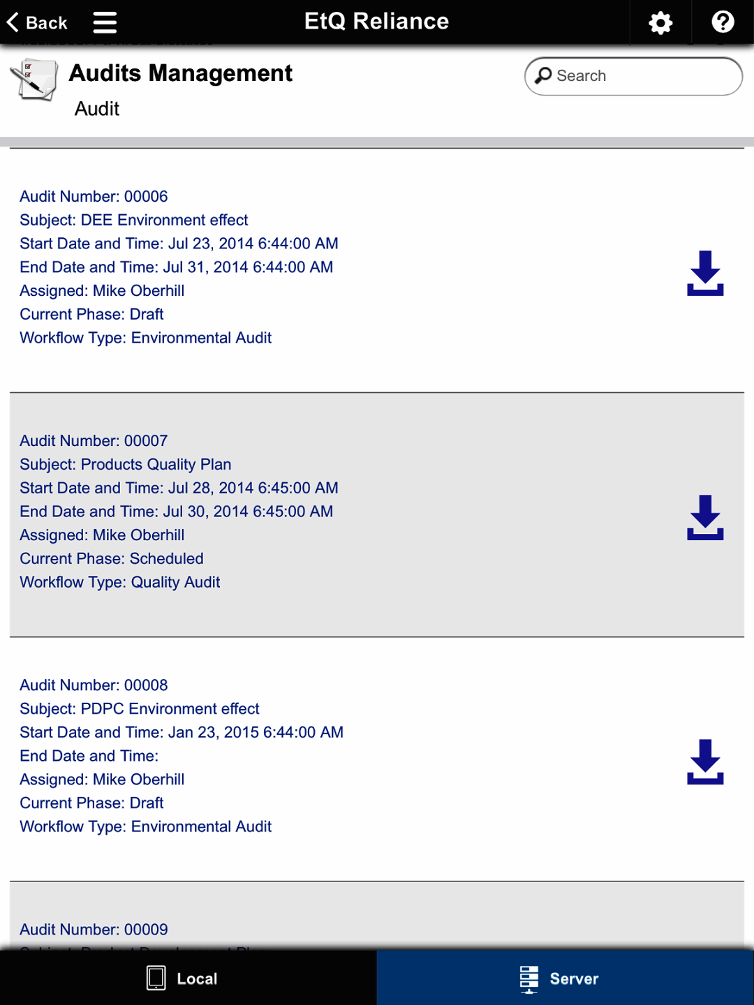 ETQ Platform Mobile app for iOS and Android Devices in 2024