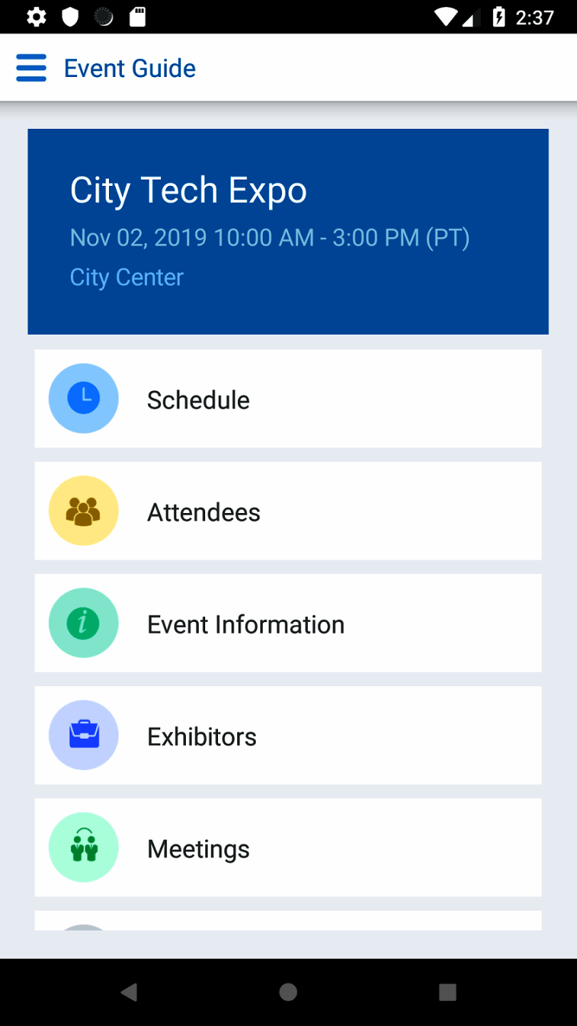 Eventleaf Mobile app for iOS and Android Devices in 2025