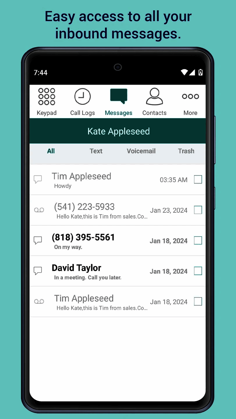 Evoice Mobile app for iOS and Android Devices in 2025