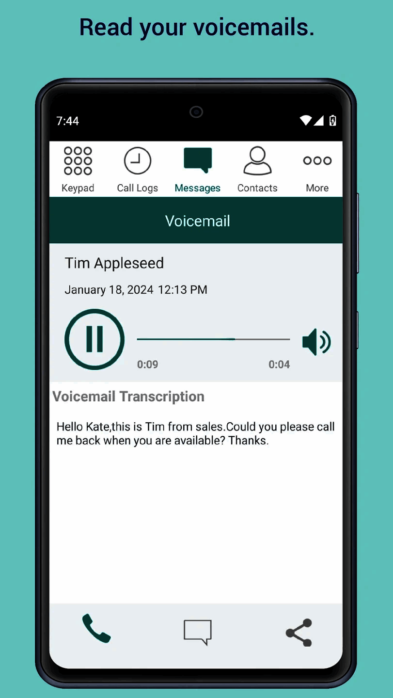 Evoice Mobile app for iOS and Android Devices in 2025