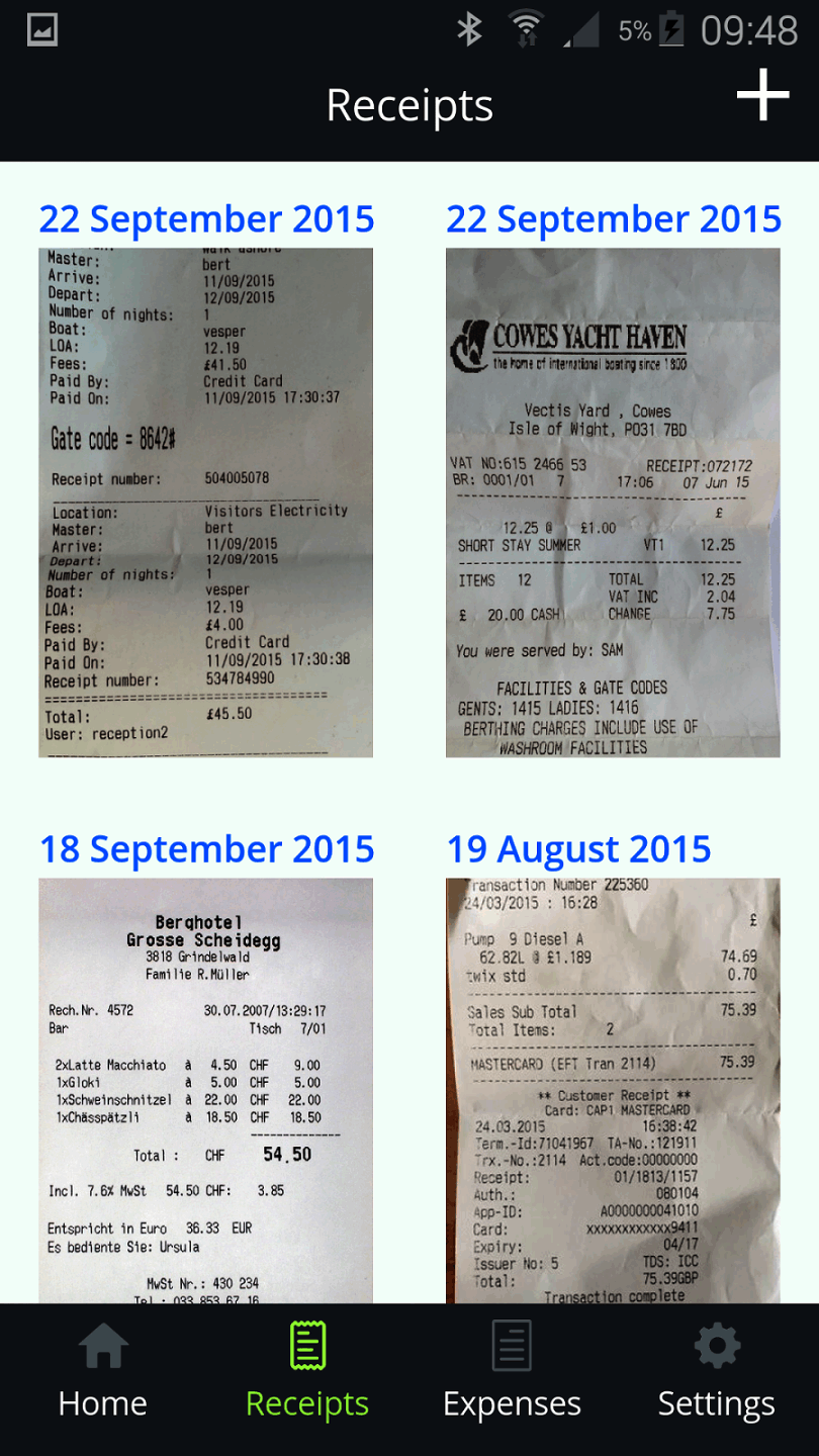 ExpenseIn Mobile app for iOS and Android Devices in 2025