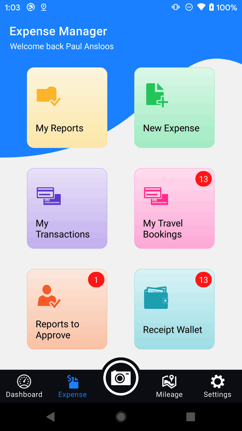 ExpensePoint Mobile app for iOS and Android Devices in 2025