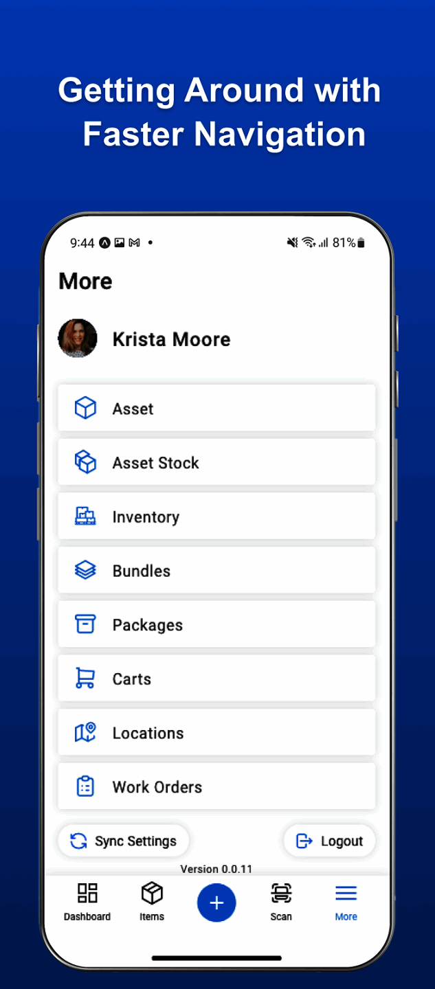EZOfficeInventory Mobile app for iOS and Android Devices in 2024