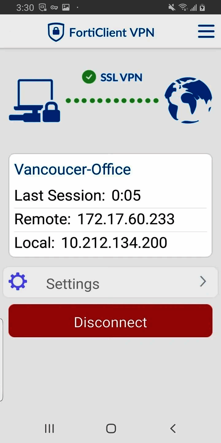 FortiClient Mobile app for iOS and Android Devices in 2025